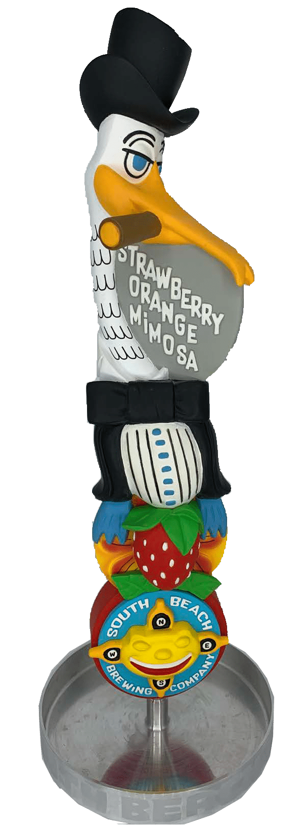PELICAN 'STRAWBERRY ORANGE MIMOSA' TAPHANDLE - South Beach Brewing Company